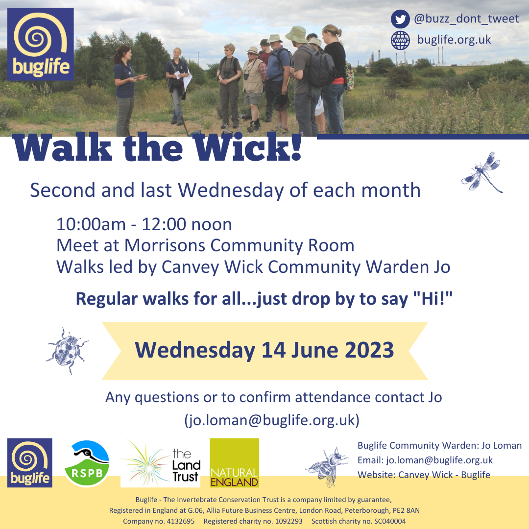 Walk the Wick! - Upcoming events related to Buglife