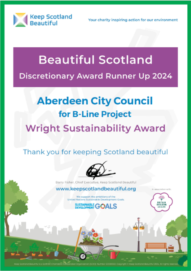 Aberdeen B-Lines - Buglife projects