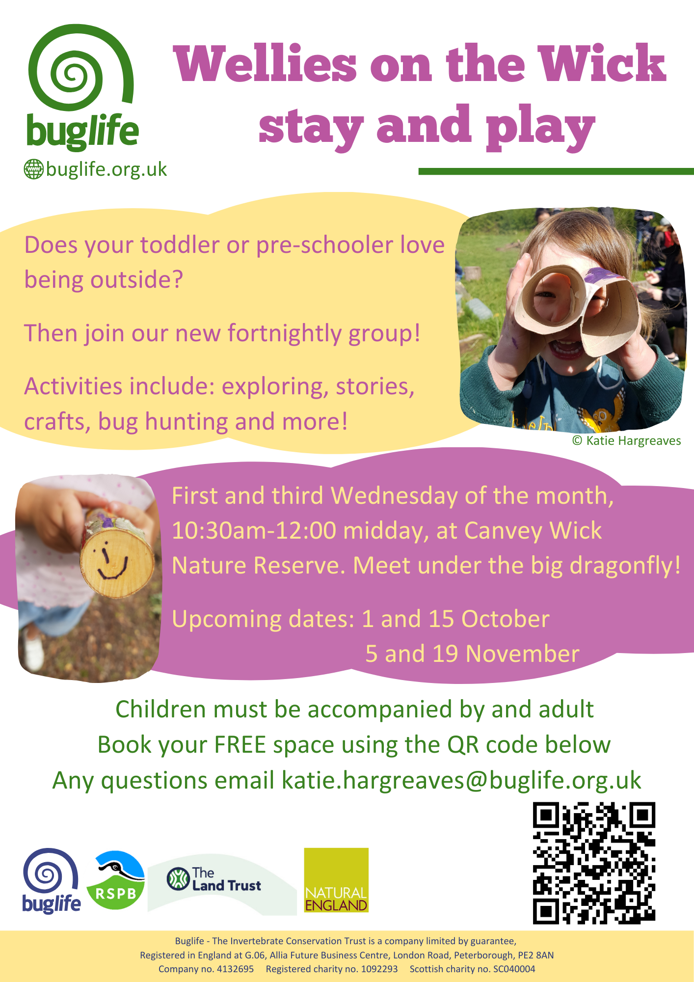 Wellies on the Wick - Upcoming events related to Buglife